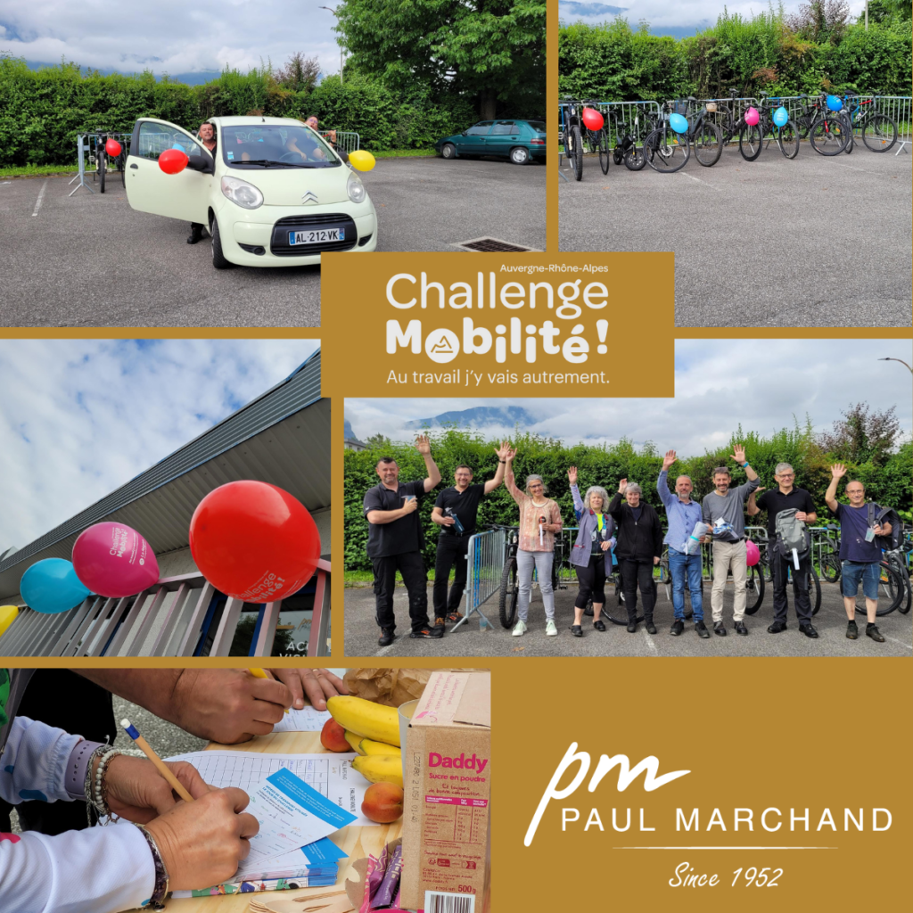 PAUL MARCHAND a participé au Challenge Mobilité 2024 - Paul Marchand