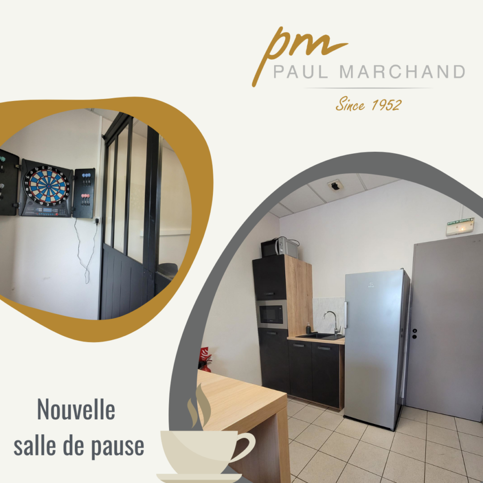 Nouveaux espaces de pause chez PAUL MARCHAND - Paul Marchand